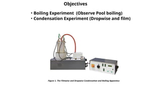 Study of boiling and condensation for heat transfer lab | PPT