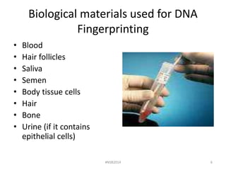 Lab 7 dna fingerprinting and gel electrophoresis fall 2014 | PPTX