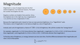 Lab 7 Magnitudes.pdf Astronomy Physics AY102 | PDF