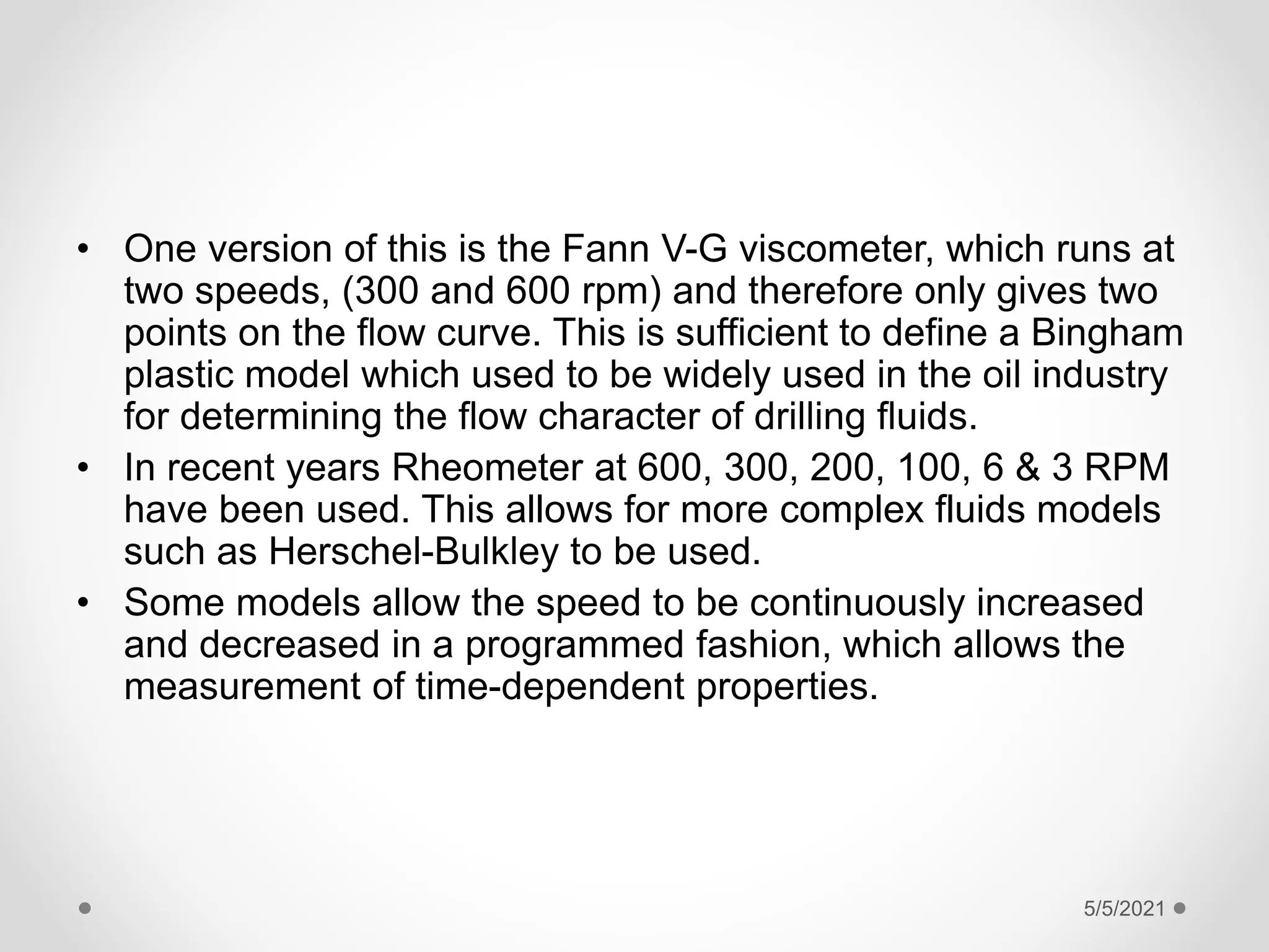 Lab 7 measurement of gel strength of drilling mud sample by rheometer ...