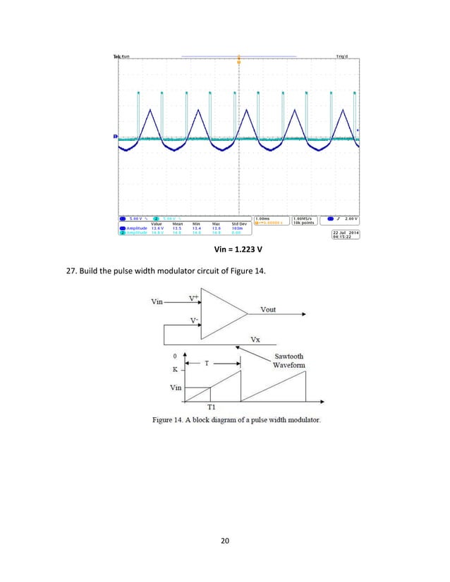 Lab 7 Report Voltage Comparators and Schmitt Triggers | PDF
