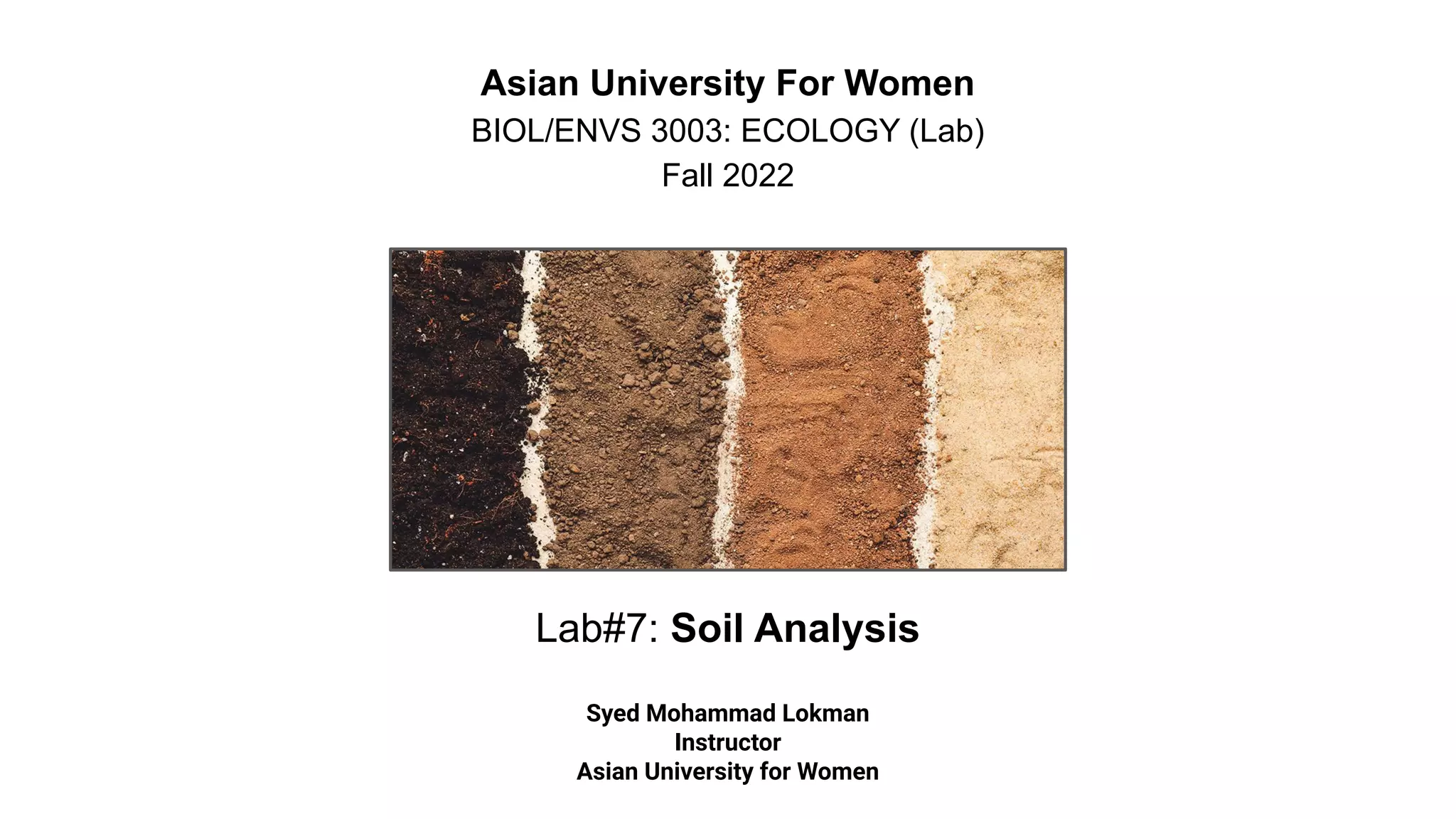 Soil Analysis | PDF