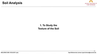 Soil Analysis | PDF