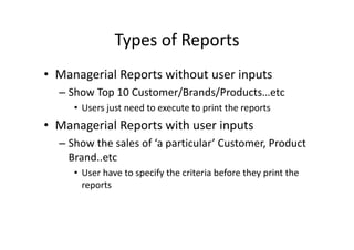 Database reports generation(database) | PDF