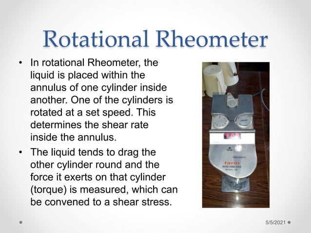 Lab 8 measurement of yield point of drilling mud sample using rheometer ...