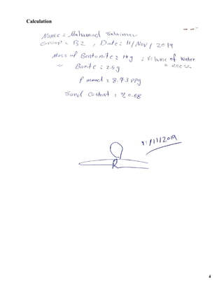 Drilling Lab - Sand Content | PDF