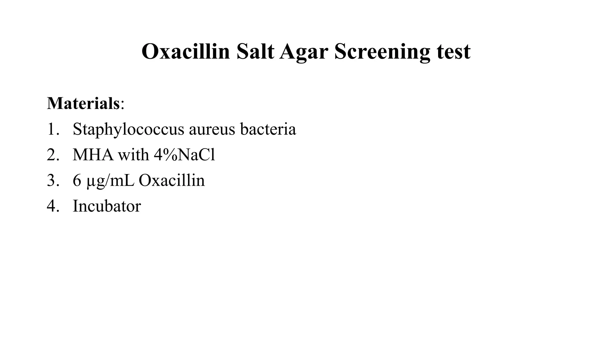 MRSA Detection | PPTX