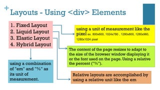 Lab#8 page layouts | PPT