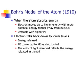 Lab 8 atomic structure | PPT
