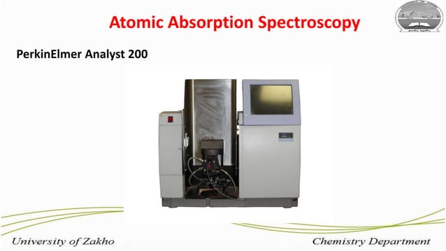 Flame Atomic Absorption Spectroscopy | PPTX | Chemistry | Science