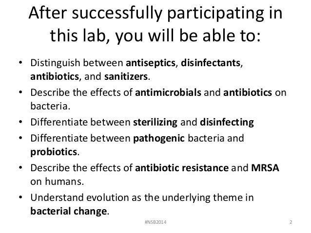 Lab 9 antibiotic resistance and the susceptibility of bacteria lab