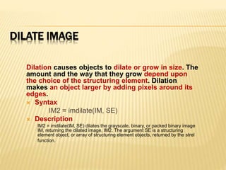 Digital Image Processing (Lab 09 and 10) | PPTX | Photo Editing Software | Computer Software and ...