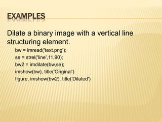 Digital Image Processing (Lab 09 and 10) | PPT