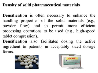 density physical pharmacy lab | PPTX