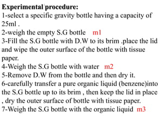 density physical pharmacy lab | PPTX