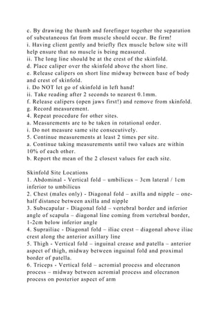 Lab 9Body Composition AssessmentPurpose The purposes of t.docx