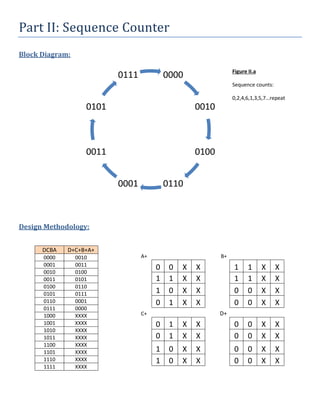 Lab 9 D-Flip Flops: Shift Register and Sequence Counter | PDF