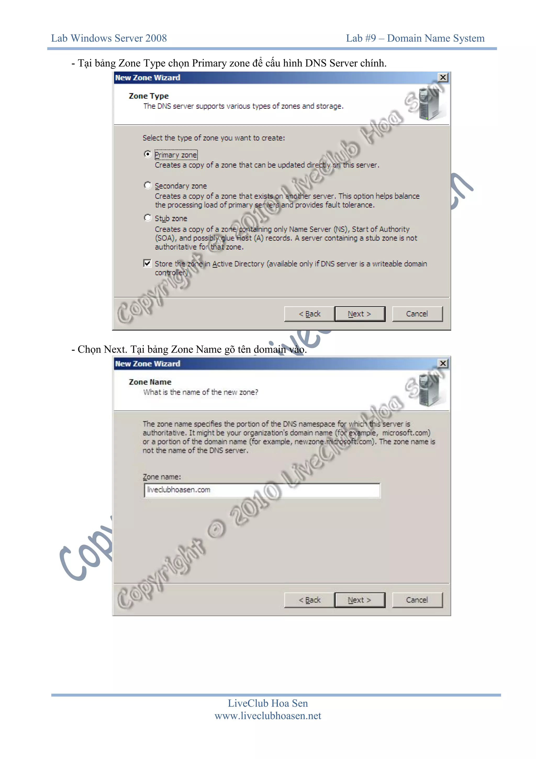 Lab 9 dns server | PDF