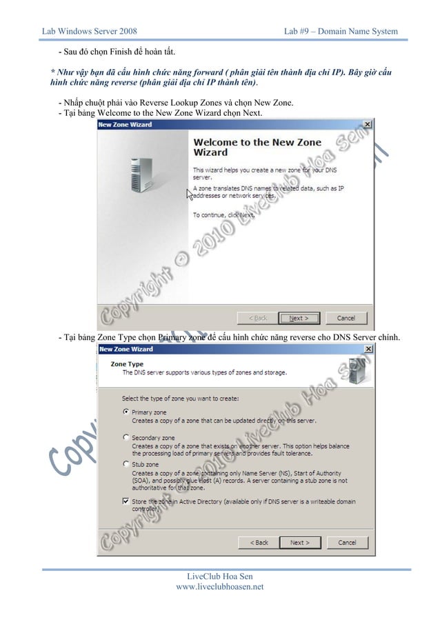 Lab 9 dns server | PDF