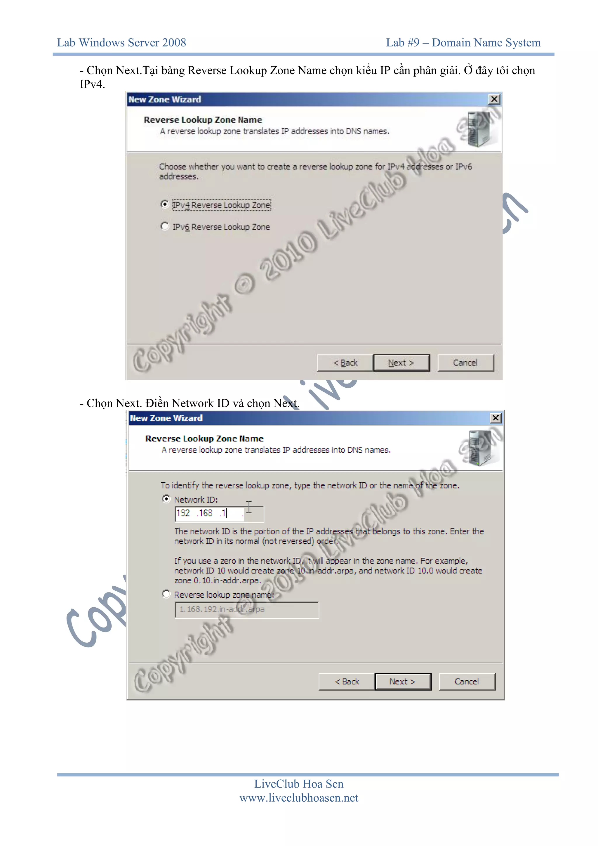 Lab 9 dns server | PDF
