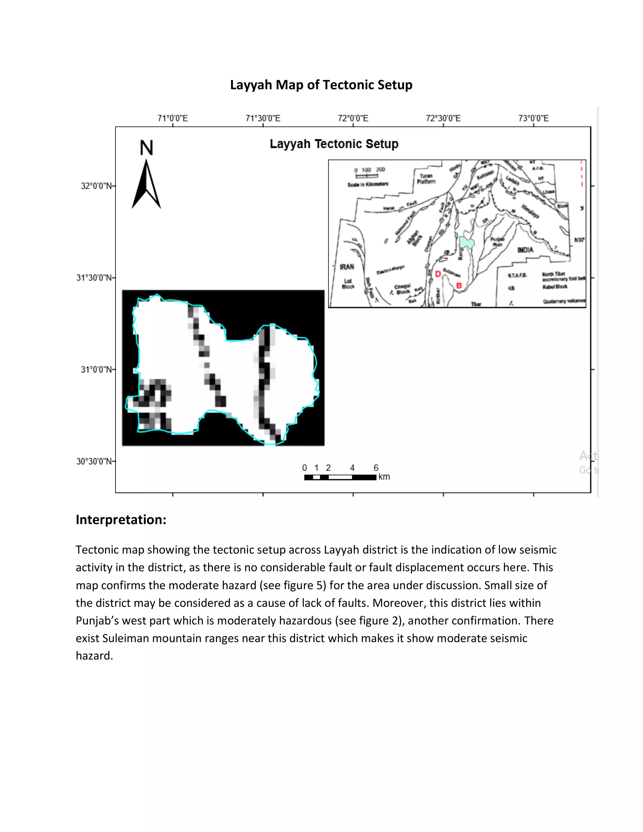 Pakistan: Zonal, Hazard and Tectonic Maps Geo-referenced | PDF