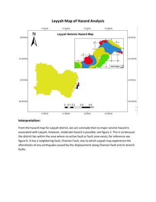 Pakistan: Zonal, Hazard and Tectonic Maps Geo-referenced | PDF