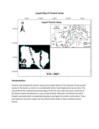 Pakistan: Zonal, Hazard and Tectonic Maps Geo-referenced | PDF