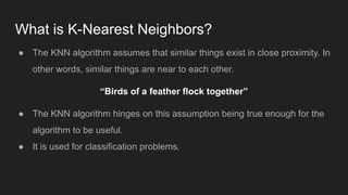 Knn algorithym execution - lab 9 ppt.pdf