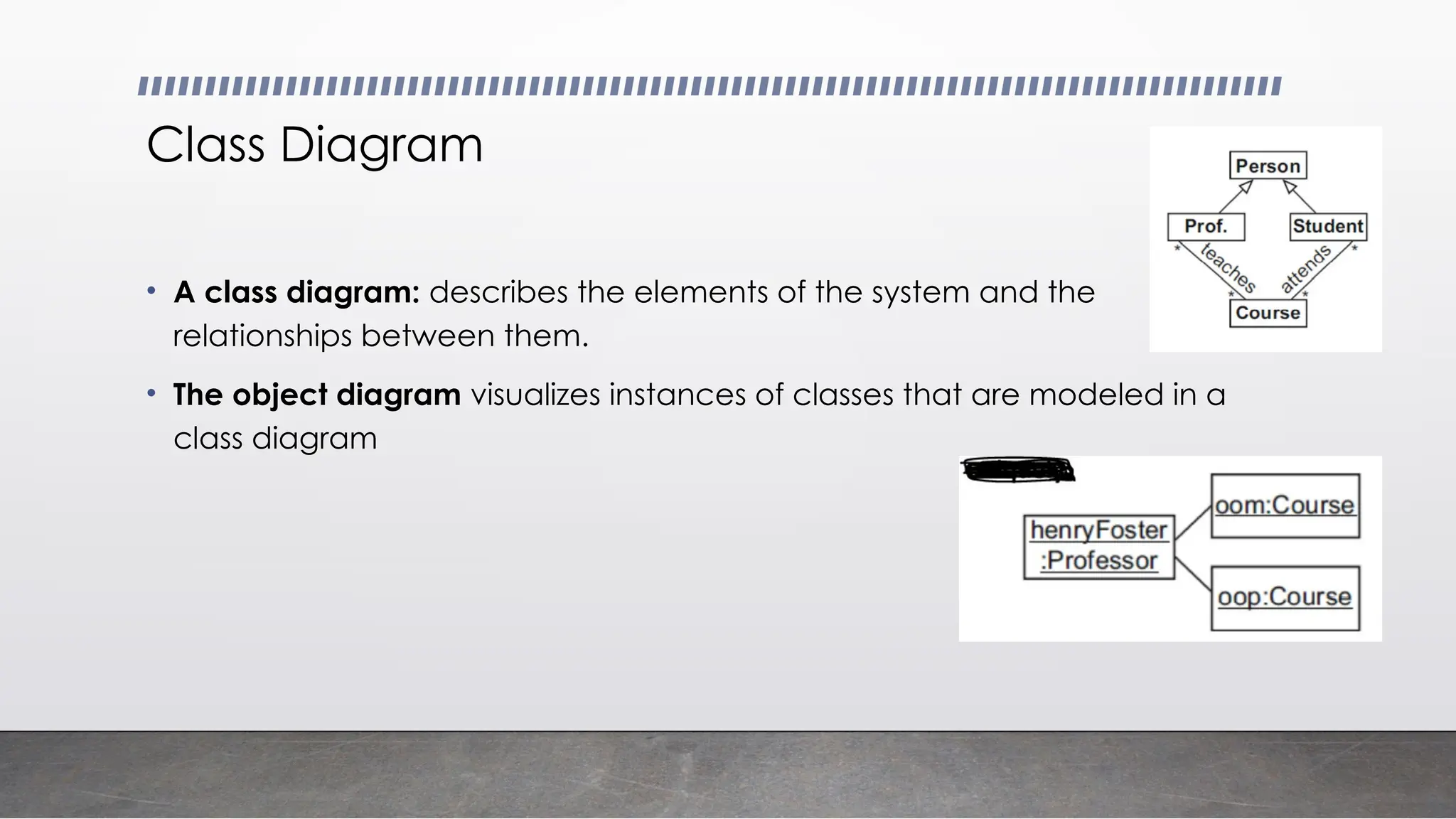 Lab (9) Week (10) Class & Object Diagram.pptx