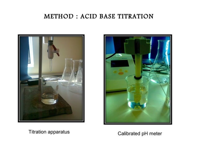 Lab acid titrate | PPT