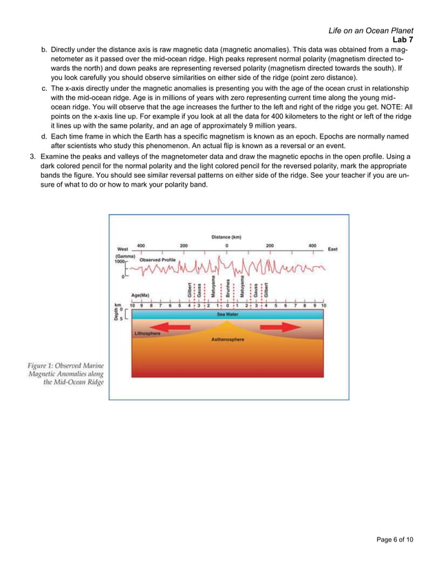 Lab activity 7 plate tectonics | DOCX