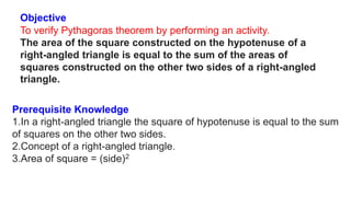 Pythagoras Theorem (Lab activity) | PPTX