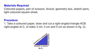 Pythagoras Theorem (Lab activity) | PPTX
