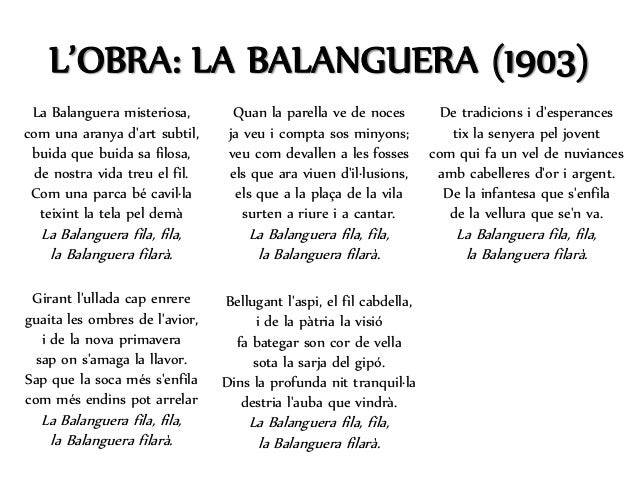 La Balanguera - Joan Alcover