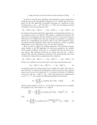 Bag of Pursuits and Neural Gas for Improved Sparse Codin | PDF