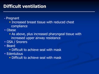 Airway management in the Emergency Department for Trainees | PPTX