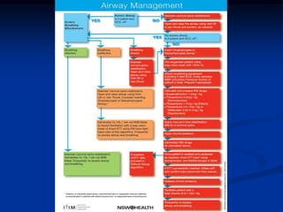 Airway management in the Emergency Department for Trainees | PPTX