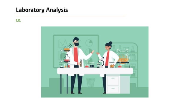Lab analysis list | CIC | PPT