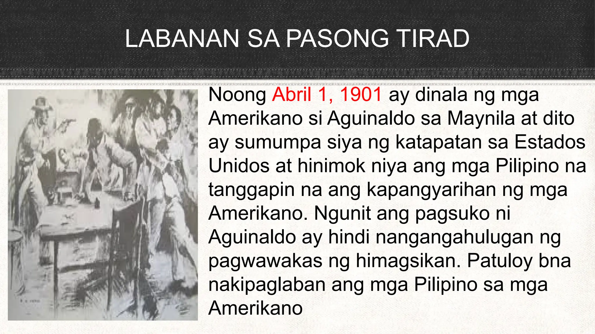 LABANAN SA TIRAD PASS ARALING PANLIPUNAN 6 | PPTX