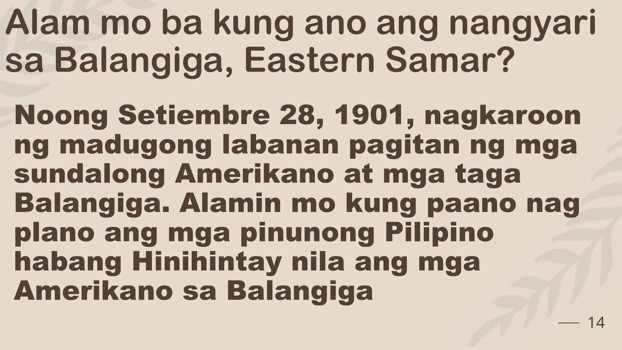 Labanan sa tirad pass at Balangiga Massacre.pptx