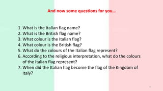 La bandiera italiana- The Italian flag.pptx