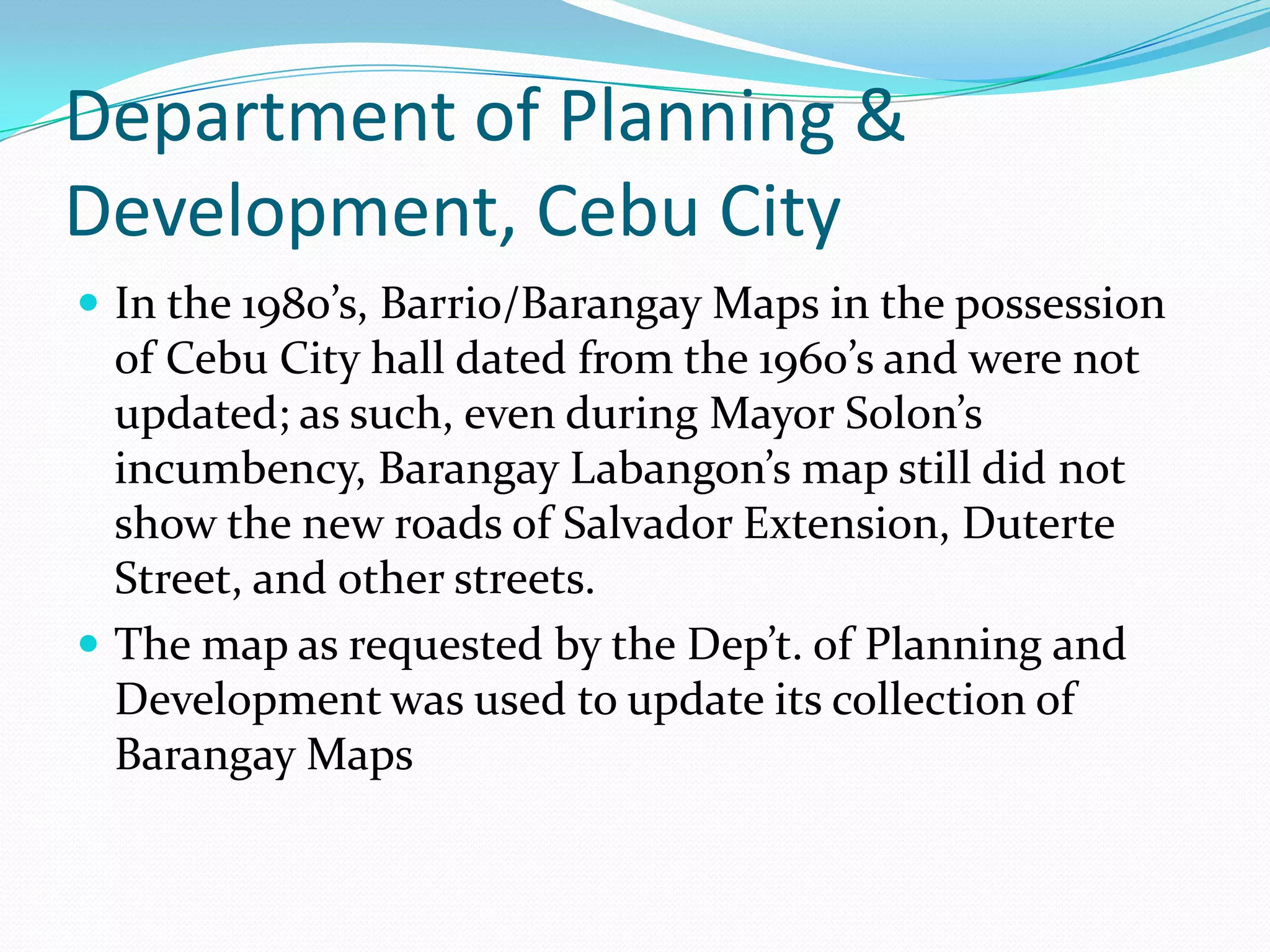 Brgy. Labangon, Cebu City and the Threat to its Territorial Integrity ...