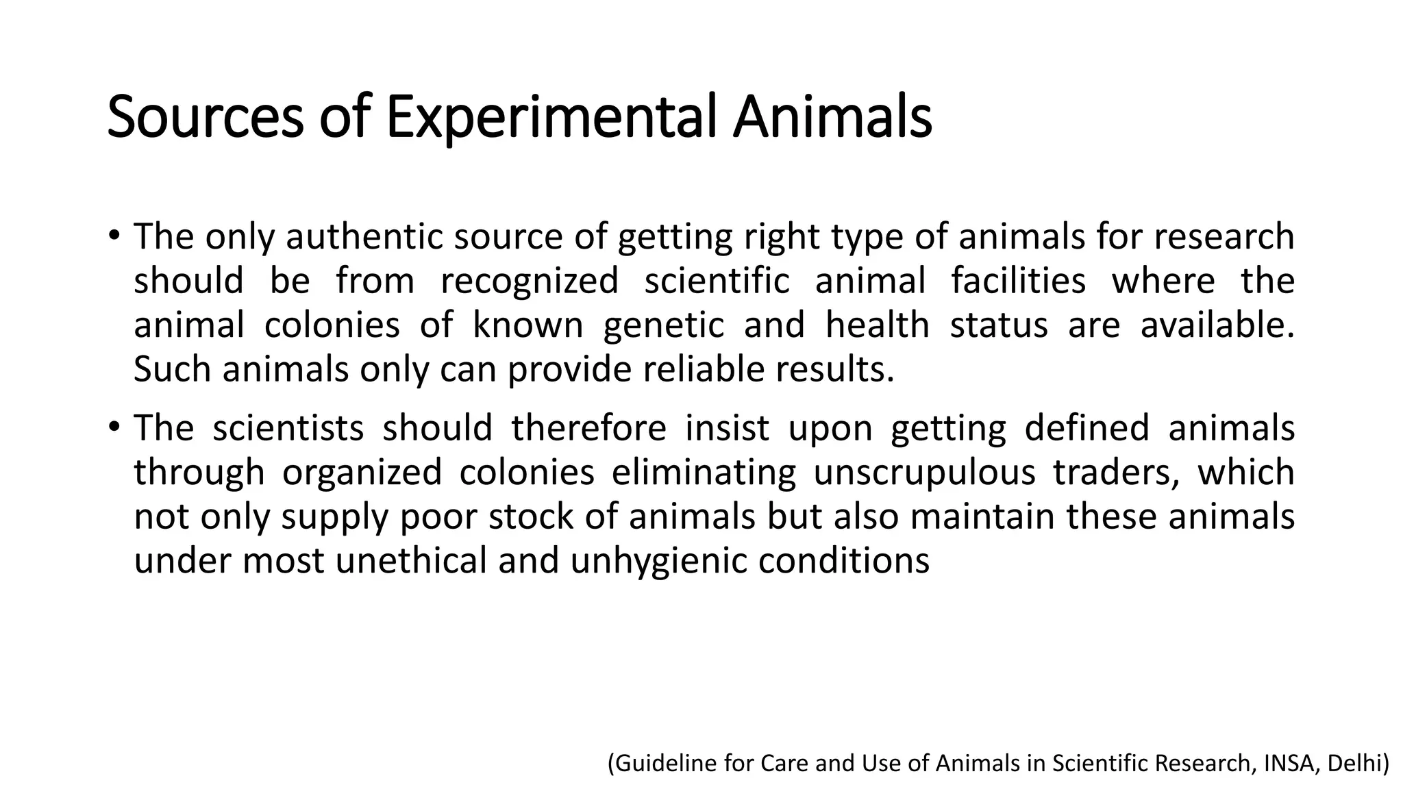 Lab Animal Breeding | PPTX