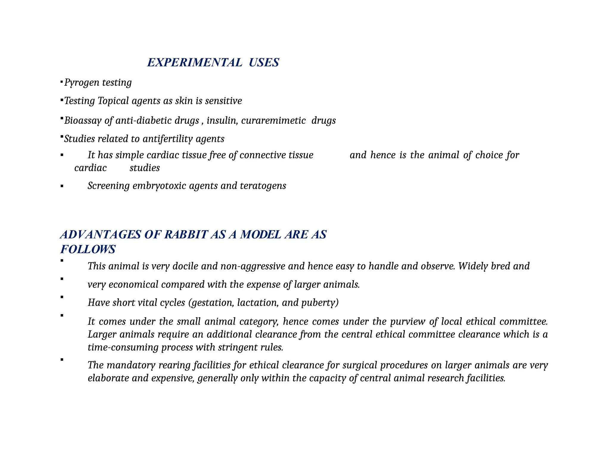 Common Laboratory Animals Used in Pharmacology by TOQIR AHMED | PPTX