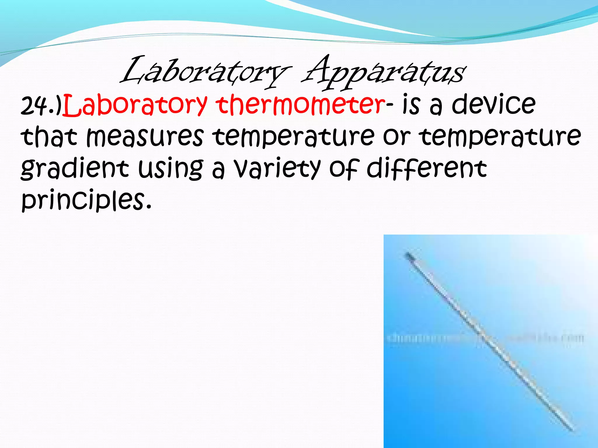 ZOO1 - Lab apparatus and safety measures | PPT