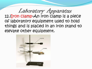 Iron Clamp Laboratory Apparatus