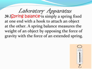 Spring Balance Laboratory Apparatus