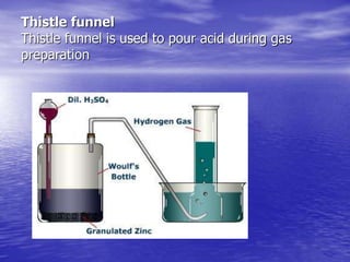 lab apparatus for experiments in chemistry | PPT