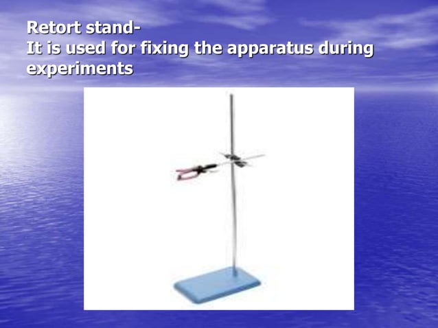 lab apparatus for experiments in chemistry | PPT | Chemistry | Science