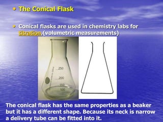 lab apparatus for experiments in chemistry | PPT